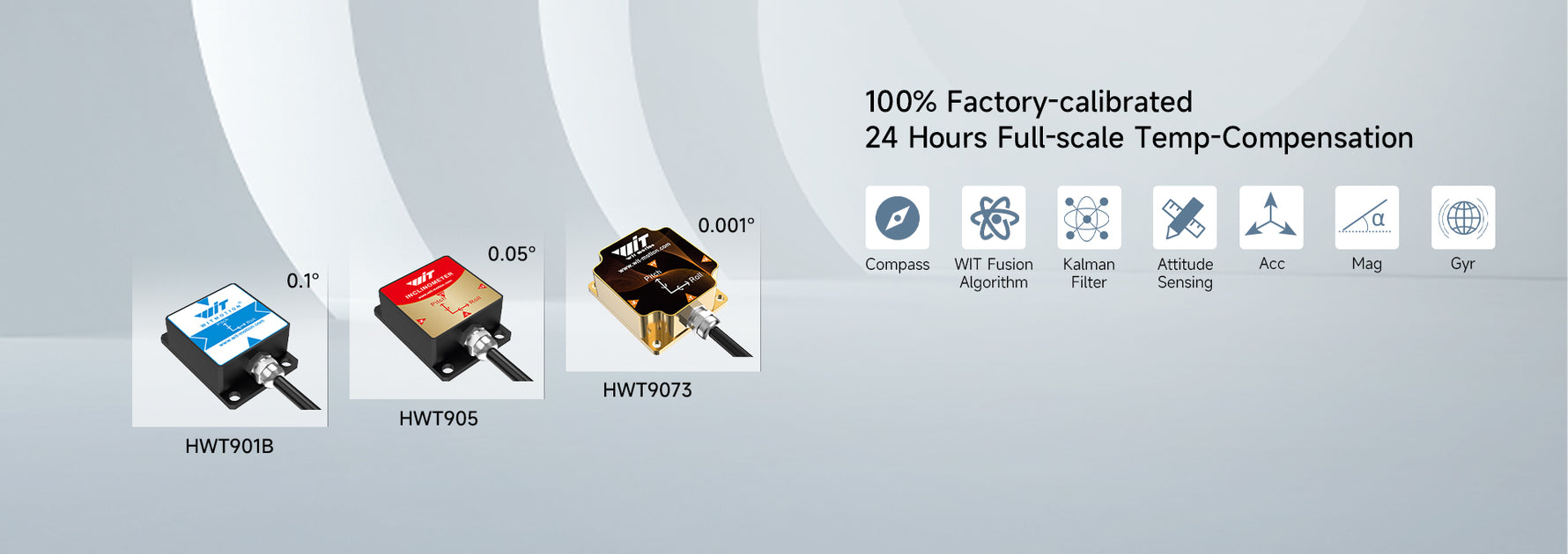 WitMotion Wireless Acceleroemter; RTK module muti-band, muti-system